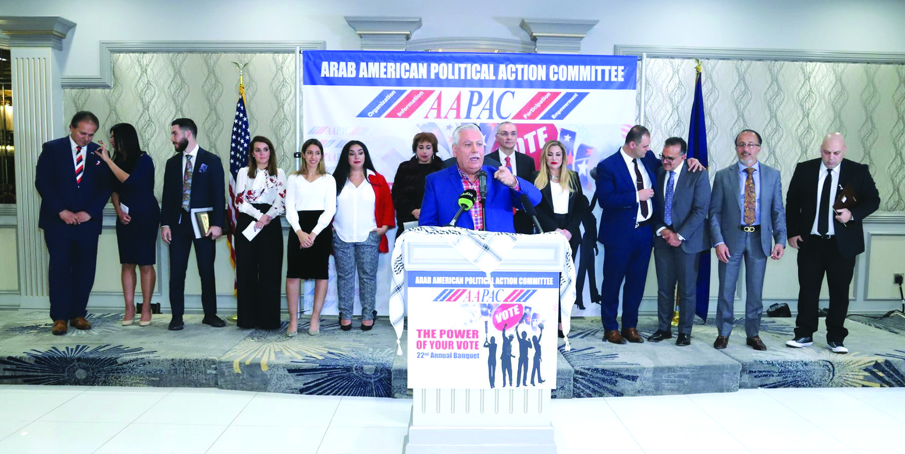 «أيباك» تقيم مأدبتها السنوية الـ 22 في ديربورن .. وتدعو إلى انتخاب قائمة المرشحين المدعومين ...